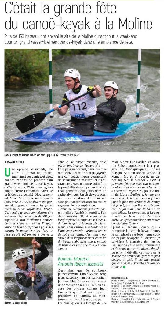 La grande fête du canoë ! - Comité Aube Canoë Kayak